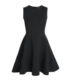 Maje Bow-detail Mini Dress - Black