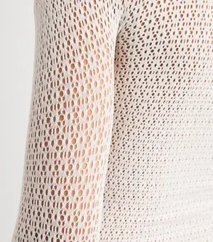 Wolford Net Daisy Top - Ivory