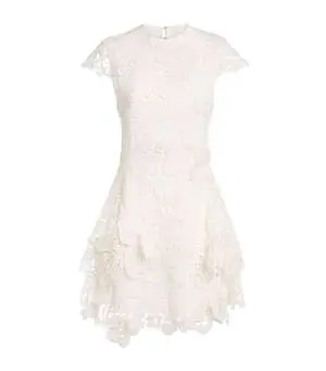 Simkhai Novella Lace Mini Dress - Ivory