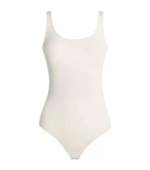 Wolford Cotton-blend Jamaika Bodysuit - Ivory