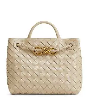 Bottega Veneta Small Andiamo Top-handle Bag - Neutral