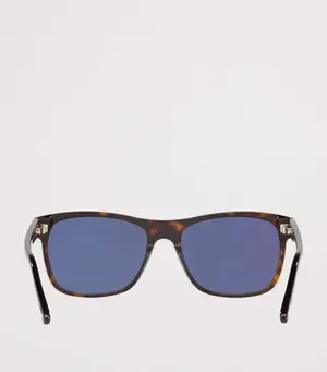 TOM FORD Tortoiseshell Rectangle Sunglasses - Brown