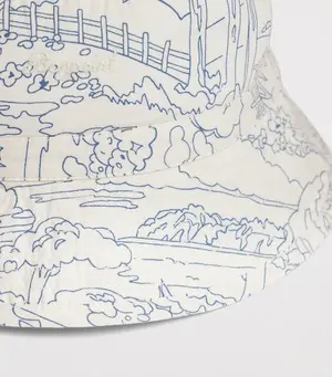 Bonpoint Cotton Printed Bucket Hat