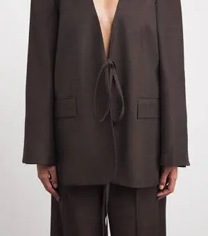 HERSKIND Indiana Oversized Blazer - Brown