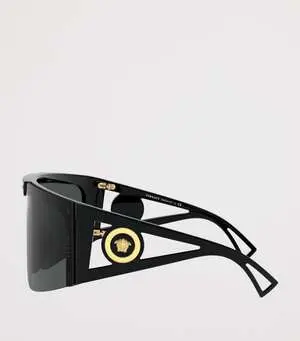 Versace Acetate Shield Sunglasses