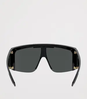 Versace Acetate Shield Sunglasses