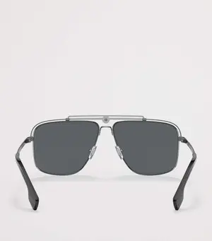 Versace Metal Ve2242 Medusa Sunglasses - Grey