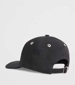 AMI Paris Cotton Cap With Felt Patch Logo