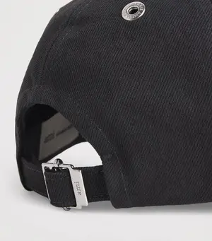AMI Paris Cotton Cap With Felt Patch Logo