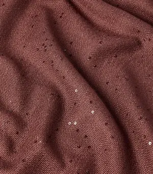 Brunello Cucinelli Cashmere-silk Sequinned Scarf - Red