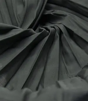 Issey Miyake Wrinkle Short-sleeve Oversized Shirt - Grey
