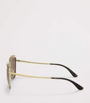 VOGUE Metal Irregular Sunglasses