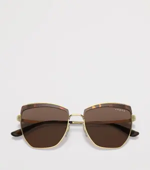 VOGUE Metal Irregular Sunglasses