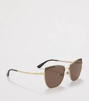 VOGUE Metal Irregular Sunglasses