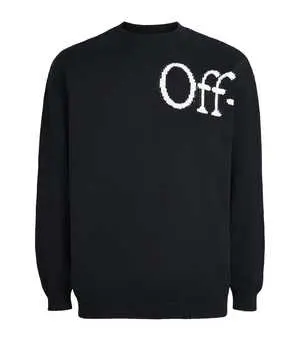 Off-White Logo-Detail Sweater - Black | Editorialist