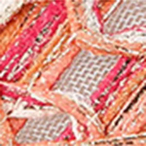 Kurt Geiger Woven Chelsea Flat Sandals - Pink