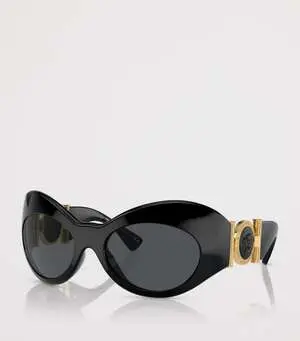 Versace Acetate Irregular Sunglasses