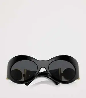 Versace Acetate Irregular Sunglasses