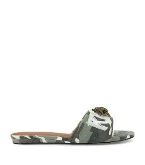 Kurt Geiger Camouflage Kensington Sandals - Green