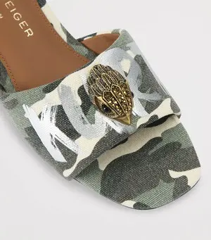 Kurt Geiger Camouflage Kensington Sandals - Green
