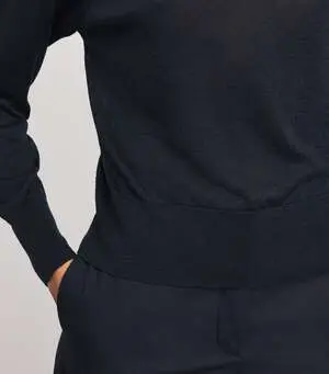 Agnona Linen-silk Crew-neck Sweater
