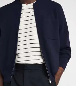 Falke Organic Cotton Zip-up Sweater