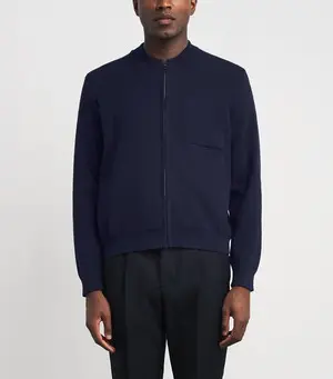 Falke Organic Cotton Zip-up Sweater