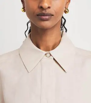Agnona Linen Shirt - Beige