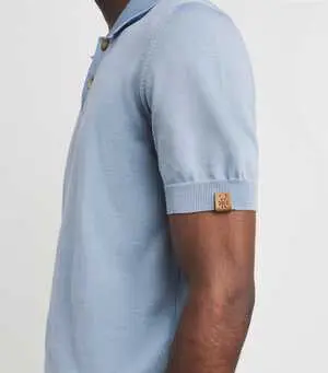 Jacob Cohen Brushed Cotton Polo Shirt
