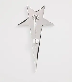 Rick Owens Pentagram Lapel Pin