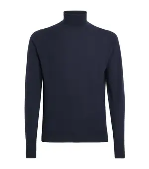 ALAN SCOTT Superfine Merino Wool Rollneck Sweater