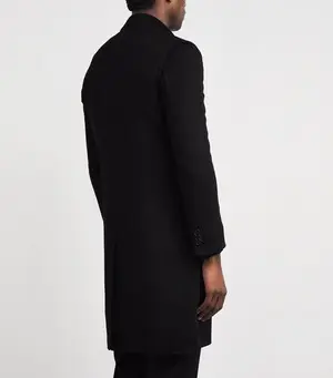 ALAN SCOTT Cashmere-blend Double-face Coat