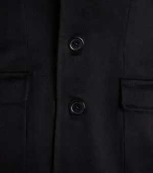 ALAN SCOTT Cashmere-blend Double-face Coat