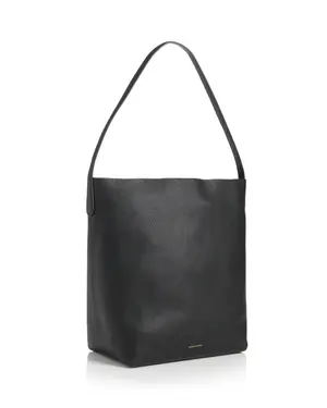 MANSUR GAVRIEL Small Leather Cabas Tote - Black
