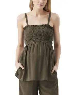 RIPE MATERNITY Ella Shirred Tunic