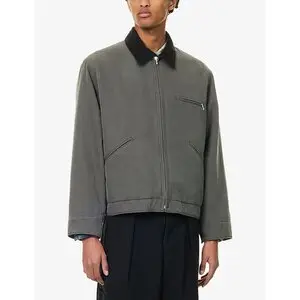 A.PRESSE Cotton And Silk-blend Jacket