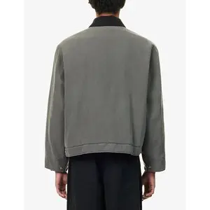 A.PRESSE Cotton And Silk-blend Jacket