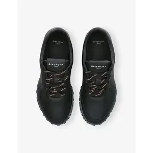 Givenchy Glide Runner Leather Trainers - Black