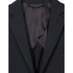 The Kooples Notch-lapel Relaxed-fit Wool Blazer