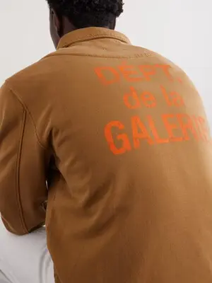 GALLERY DEPT. Montecito Logo-print Jacket - Brown