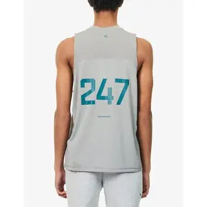 247 BY REPRESENT Numbers Stretch-jersey Vest