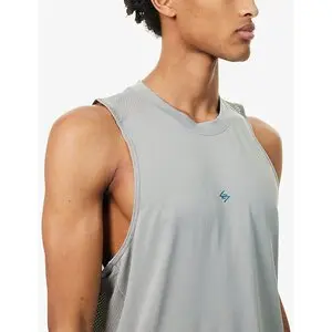 247 BY REPRESENT Numbers Stretch-jersey Vest