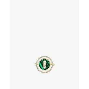Messika Lucky Move Malachite And Diamond Ring