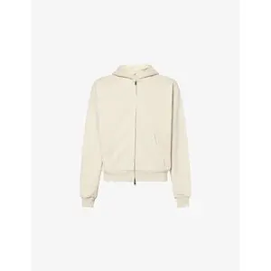 AUSTIN POST Cotton Zip-up Hoodie