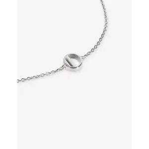 Monica Vinader Initial O Sterling Bracelet - Silver