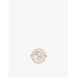 Messika Lucky Move 18ct Gold And 0.18ct Diamond Ring