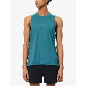 247 BY REPRESENT Numbers Stretch-jersey Vest - Teal
