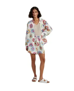 Chinti & Parker Cotton Sol Shorts