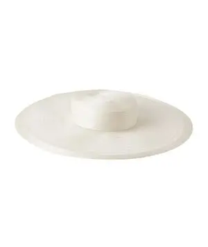 GIGI BURRIS MILLINERY Walton Boater Crinoline Sunhat - Neutrals