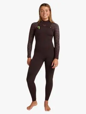Roxy 3/2mm Elite Chest Zip Fullsuit - Coconut Shell